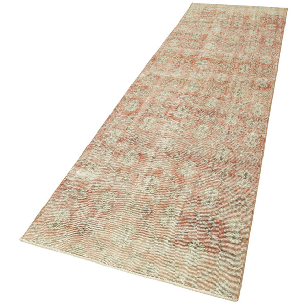 Hargun Vintage Hand Woven Hand Knotted 90 X 330 Area Rug | Wayfair.co.uk