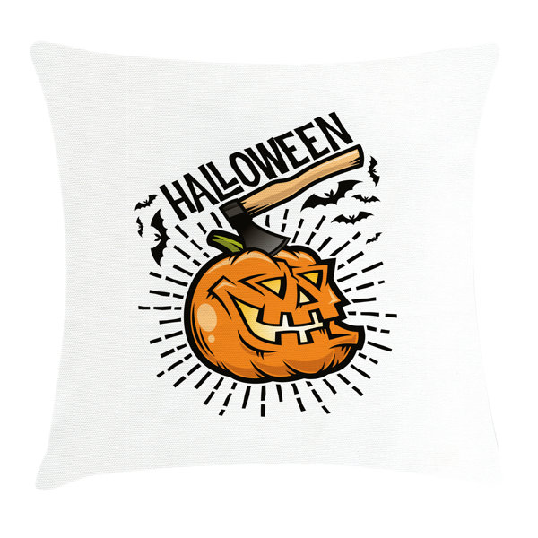 Die Saisontruhe Kissenbezug, Scary Pumpkin mit Schlägern, Halloween ...