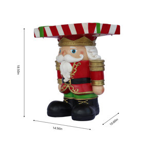Hi-Line Gift Ltd. Lighted Nutcracker Soldier Christmas Side Table Decor ...