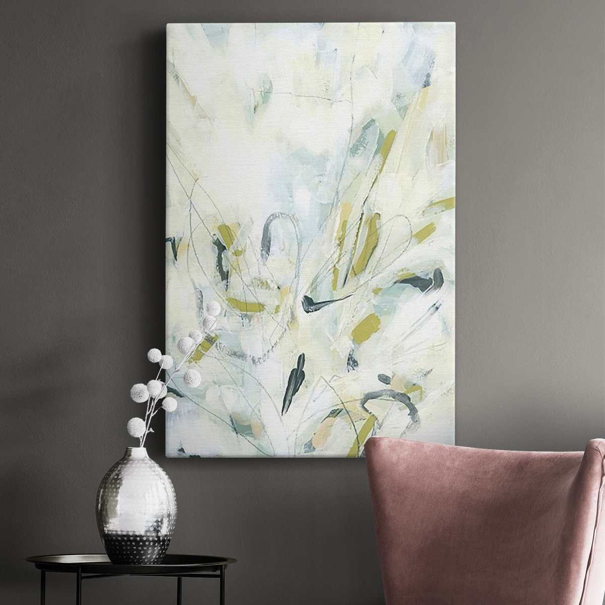 Red Barrel Studio® Ice Scribe II Premium Gallery Wrapped Canvas - Ready ...