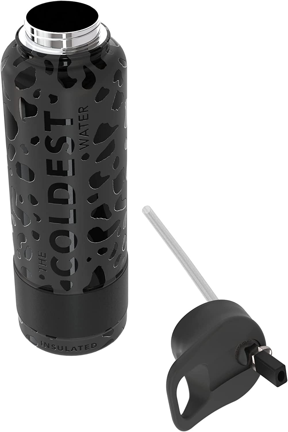 The Coldest Water Coldest Sports Water Bottle With Straw Lid Vacuum ...