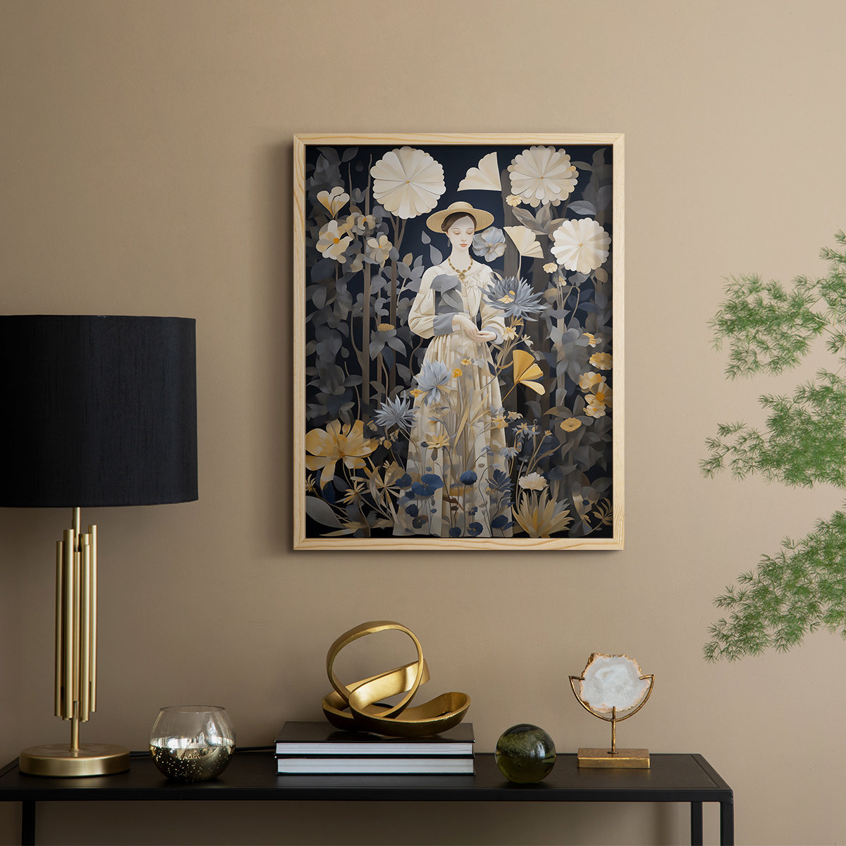 Lark Manor™ WOMEN Series DLXI Framed Print - Solid Wood | Wayfair