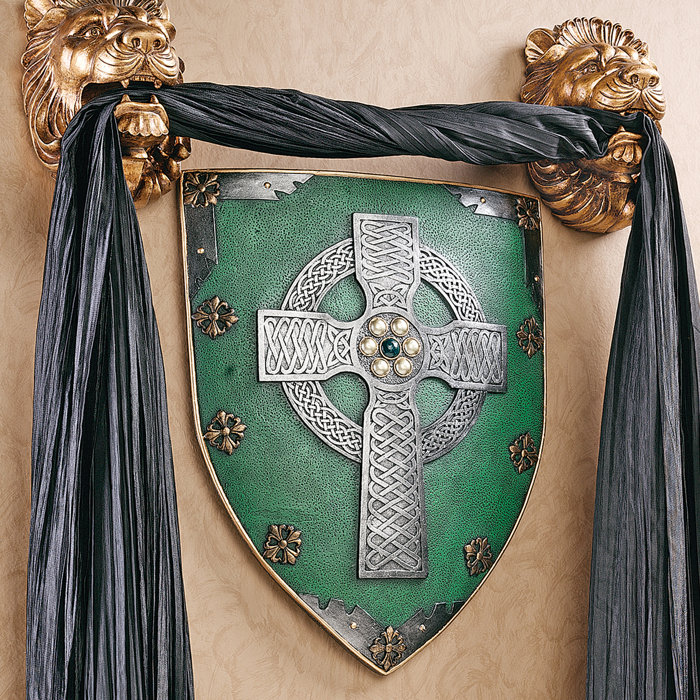 Design Toscano Celtic Warriors Sculptural Shield Wall Décor & Reviews ...