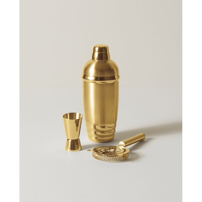 Lenox Tuscany Metal Classics Gold Cocktail Shaker & Reviews | Wayfair