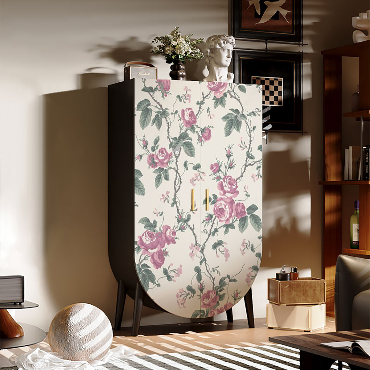 Red Barrel Studio French style bedroom locker decor wardrobe - Wayfair ...