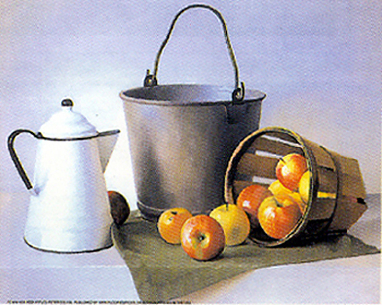 Gracie Oaks Red Apples By Peter Colv 10X8 Poster by Peter Colvin ...