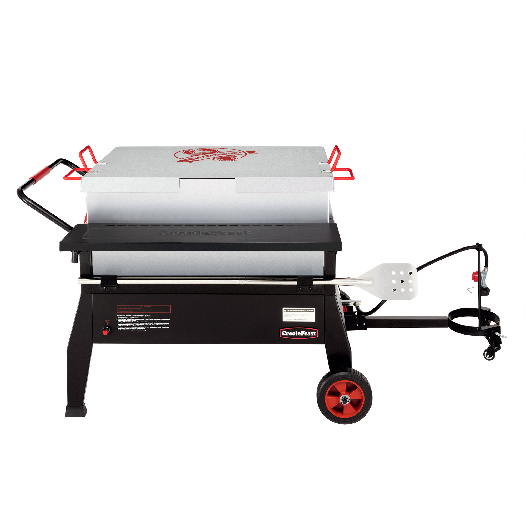 Creole Feast 150 QT Double Sack Crawfish Boiler, Outdoor Stove Propane ...
