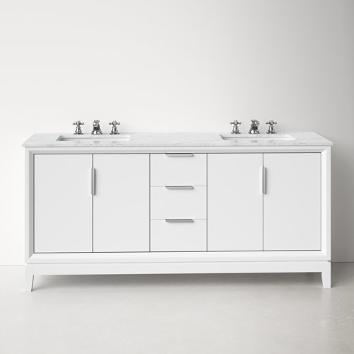 Modern 72 Inch Double Bathroom Vanities | AllModern