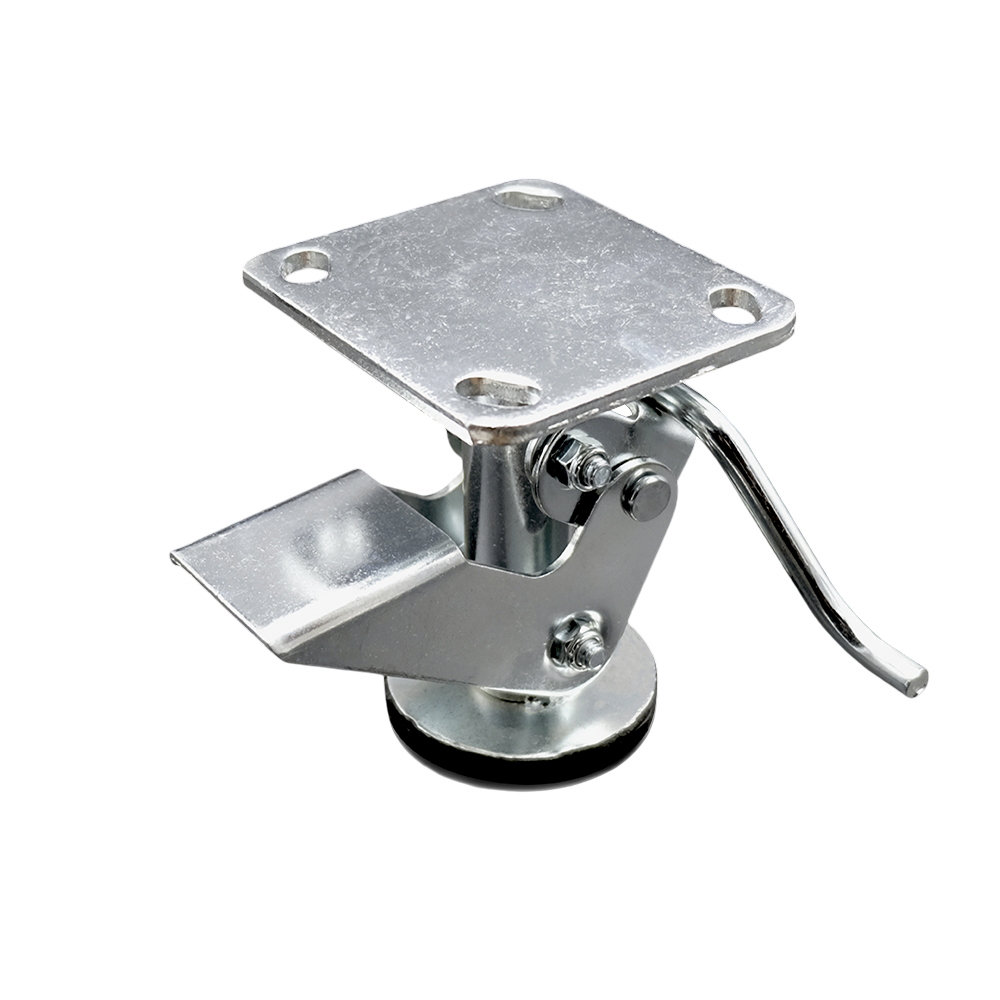 Service Caster Kickbar Floor Truck Lock with Top Plate | Wayfair
