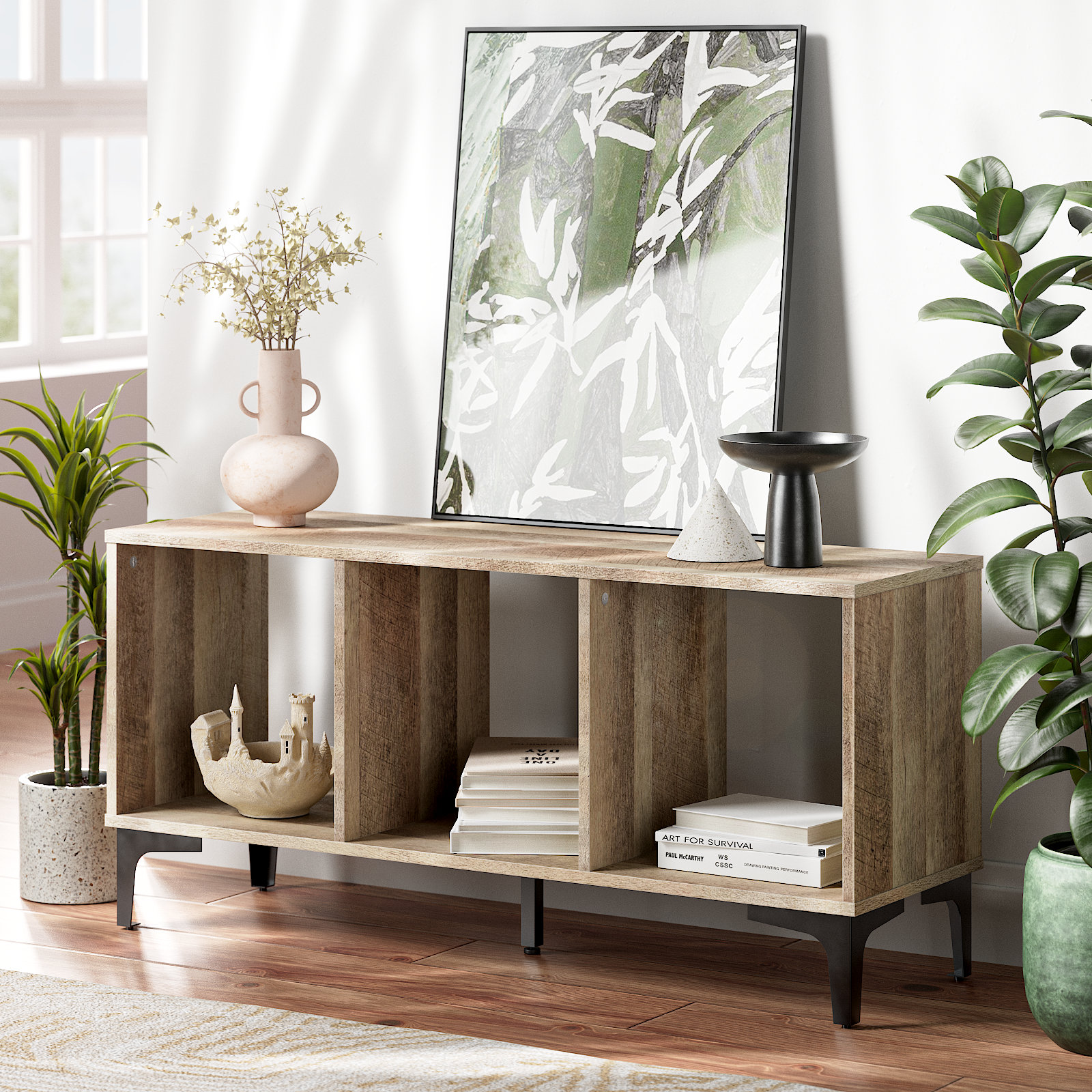 Millwood Pines Sariya 41.6'' Media Console - Wayfair Canada
