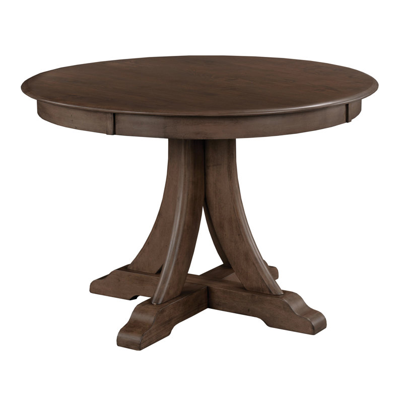 Kincaid 44" ROUND QUAD TABLE, MOCHA | Wayfair