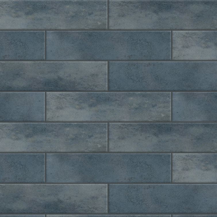 Merola Tile Capri 3" x 10" Porcelain Stone Look Subway Wall Floor Use ...