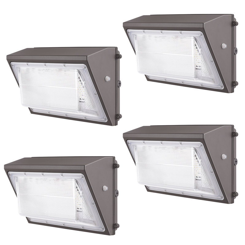 VEVOR LED Wall Pack Lights 120W 240 - Head LED Hardwired Dusk to Dawn ...