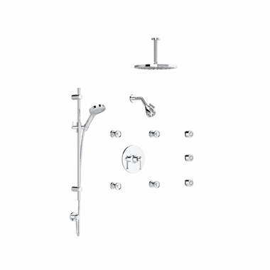 House of Rohl Campo Thermostatic/Pressure Balanced Complete Shower ...