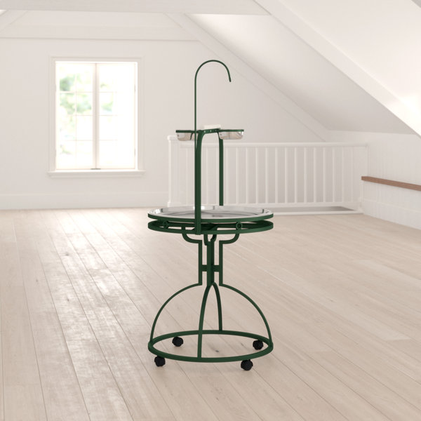 Tucker Murphy Pet™ Chaun Deluxe Bird Play Stand with Wood Perch ...