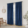 Eider & Ivory™ Kaori Chenille Room Darkening Single Curtain Panel ...
