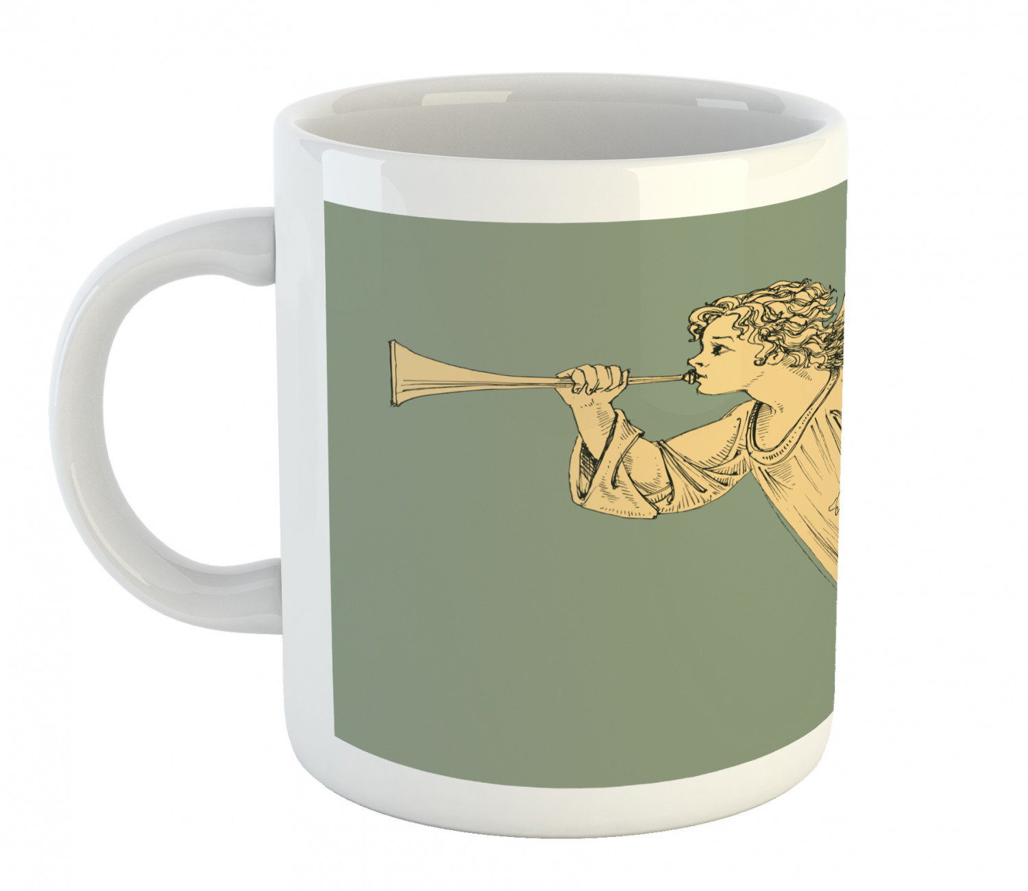 East Urban Home Angel Coffee Mug | Wayfair
