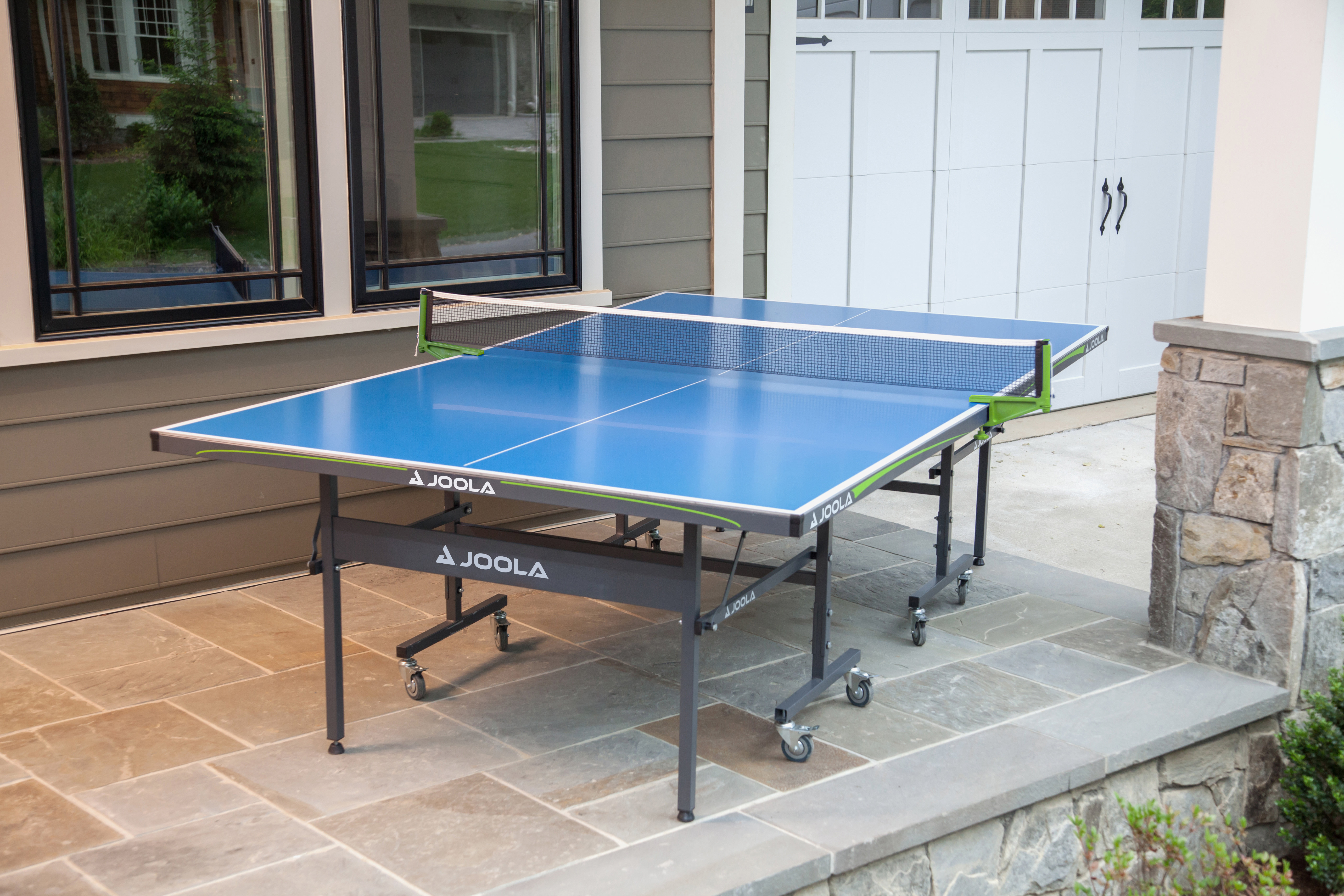 Joola USA Joola Nova Outdoor Table Tennis Table - Foldable Outside Ping ...