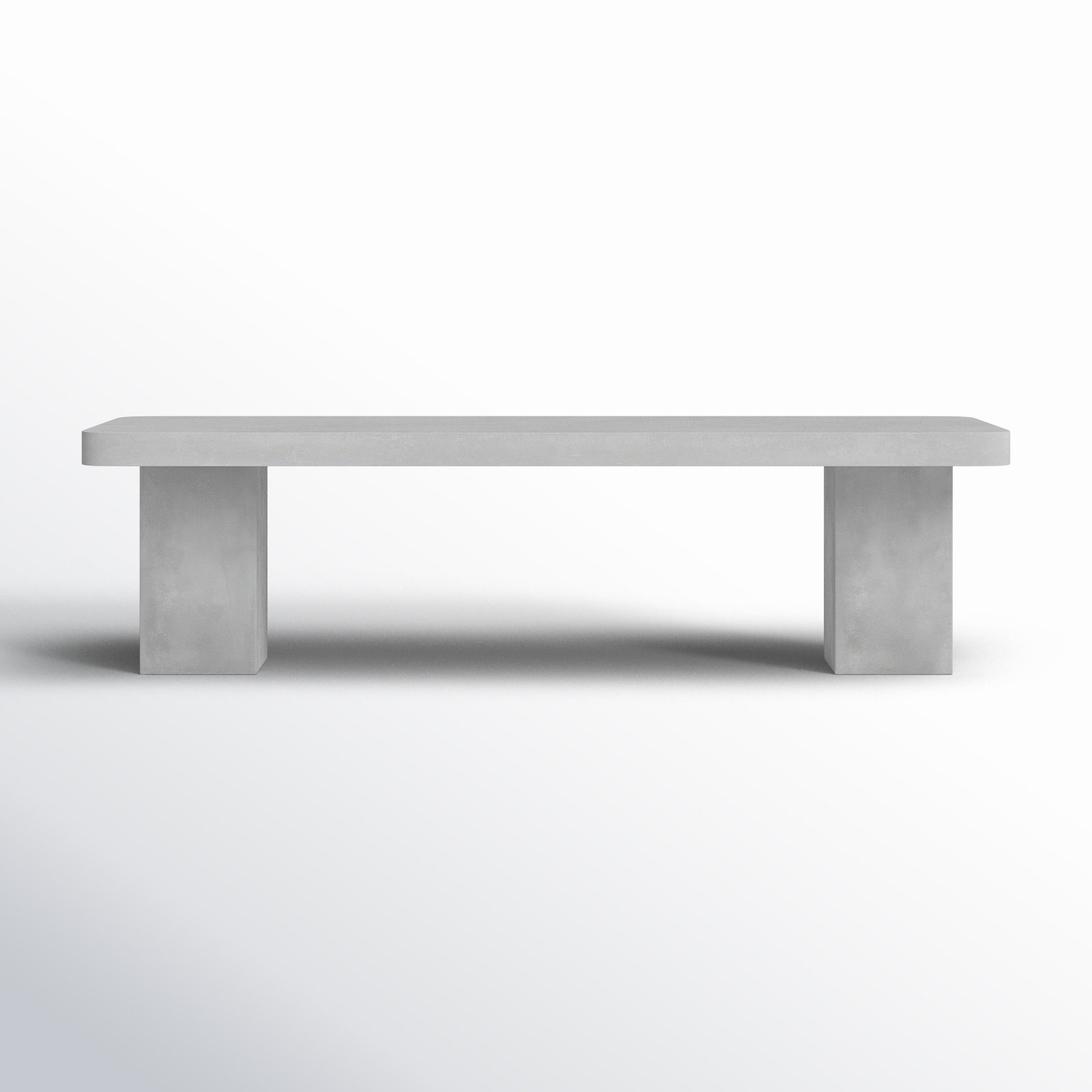 AllModern Maximus Concrete Bench | Wayfair