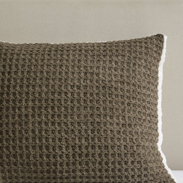 Madison Park Riordan Waffle Knit Chenille Comforter Set & Reviews | Wayfair