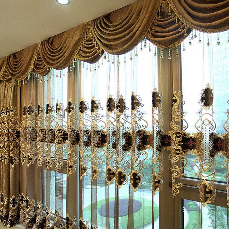 Fleur De Lis Living Simas Polyester Room Darkening Curtain Pair | Wayfair