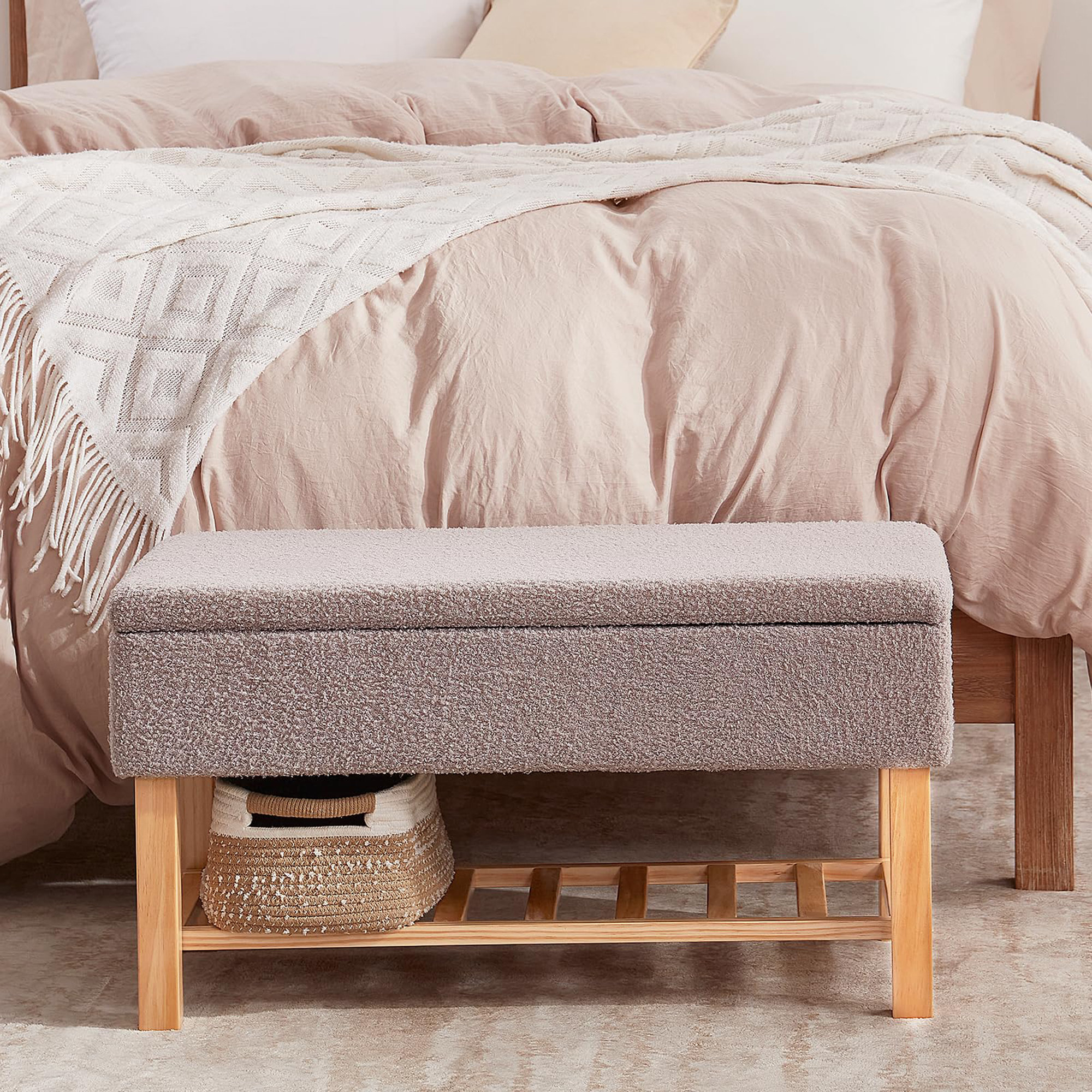 Hokku Designs Bedroom End-of-Bed Storage Bench - Wayfair Canada
