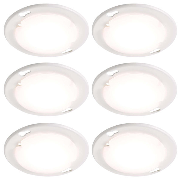 Ebern Designs 4 in. Universal Round Utility Light 882-Lumens Compact ...