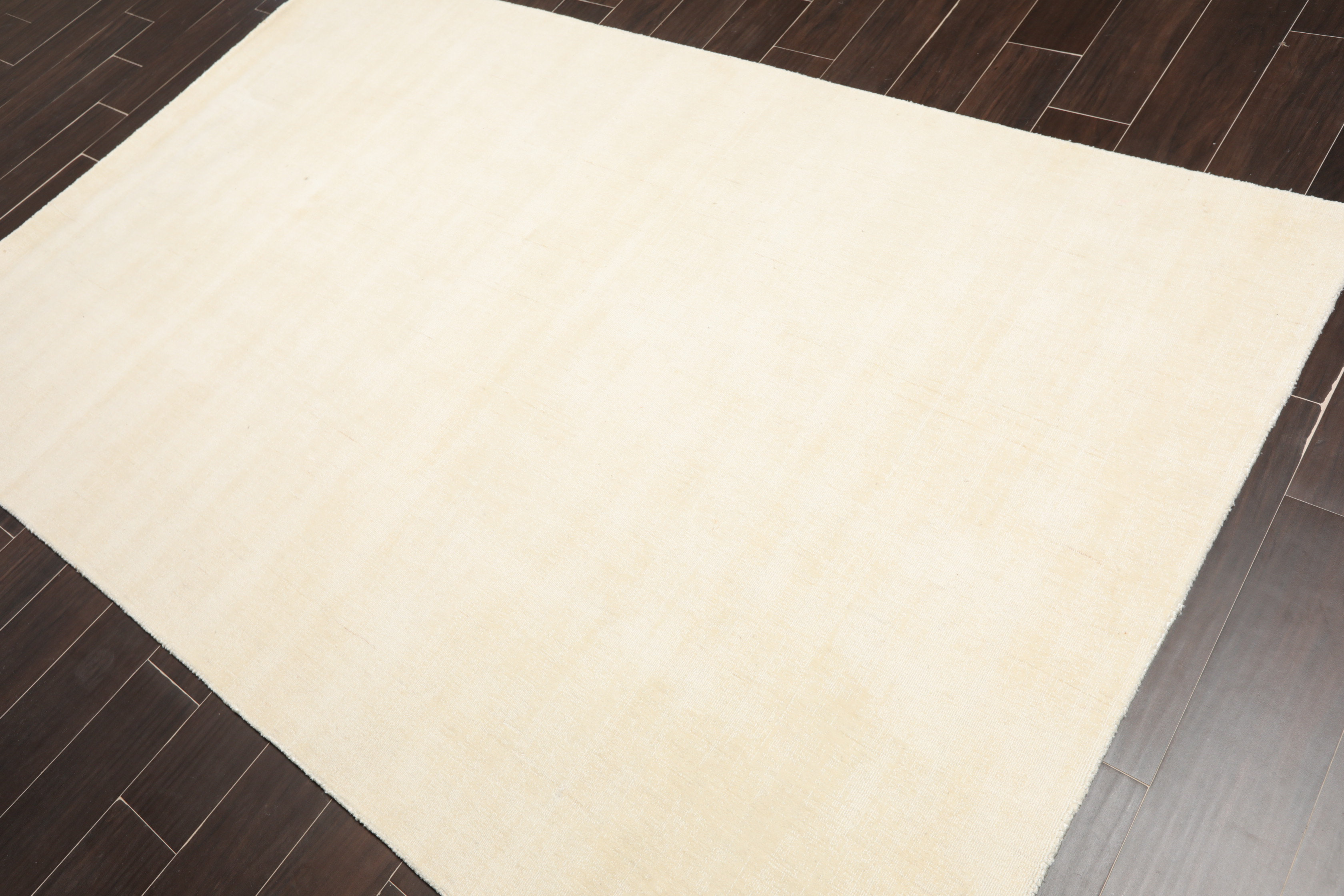 Ebern Designs Ishkhan Hand Tufted Wool Cream Area Rug | Wayfair