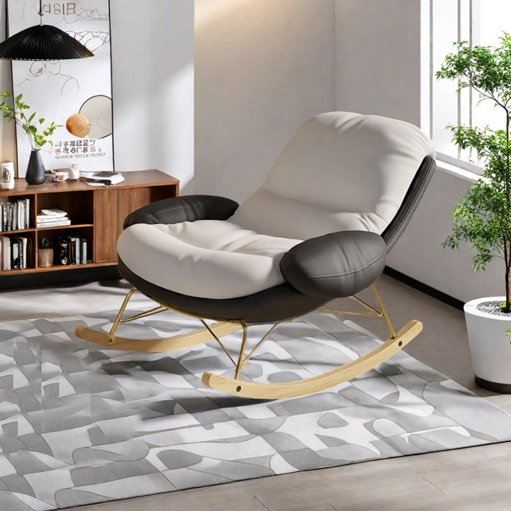 Elegant Home Furnishings.s Ergonomically designed comfortable rocking ...