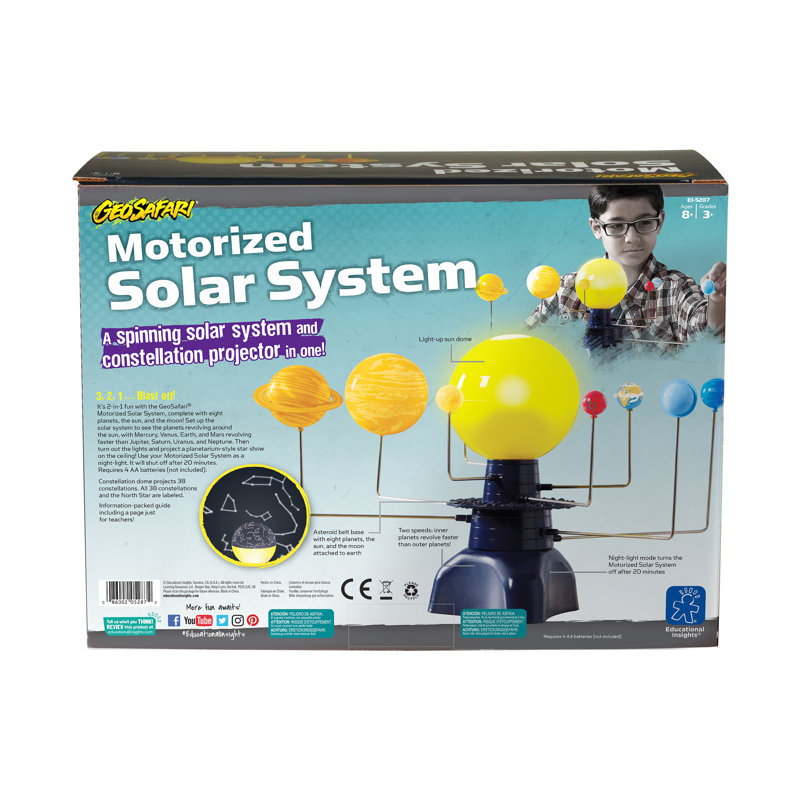 Educational Insights GeoSafari Motorized Solar System & Reviews | Wayfair