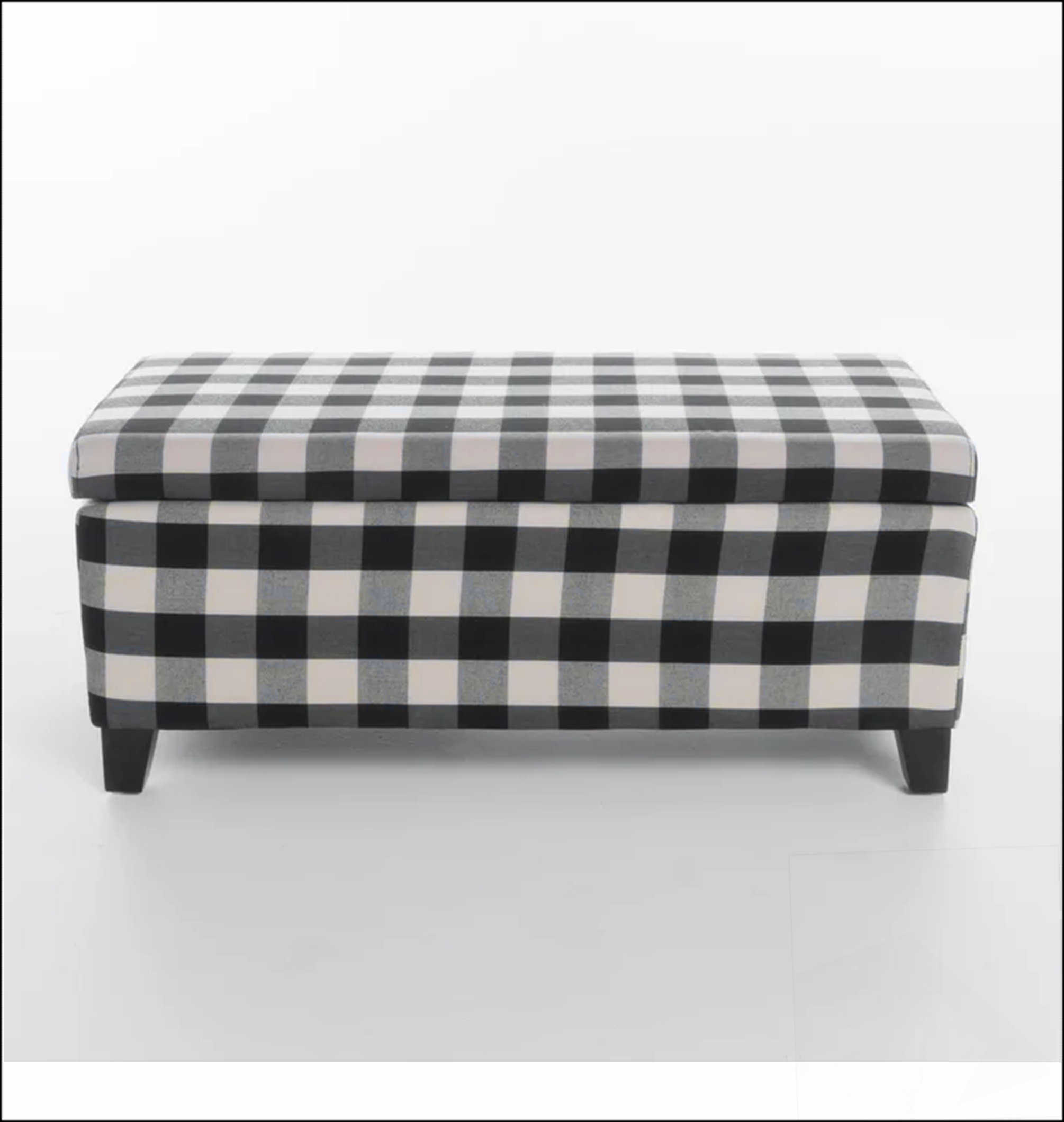 Ophelia & Co. STORAGE OTTOMAN A solid basic framework, comfortable ...