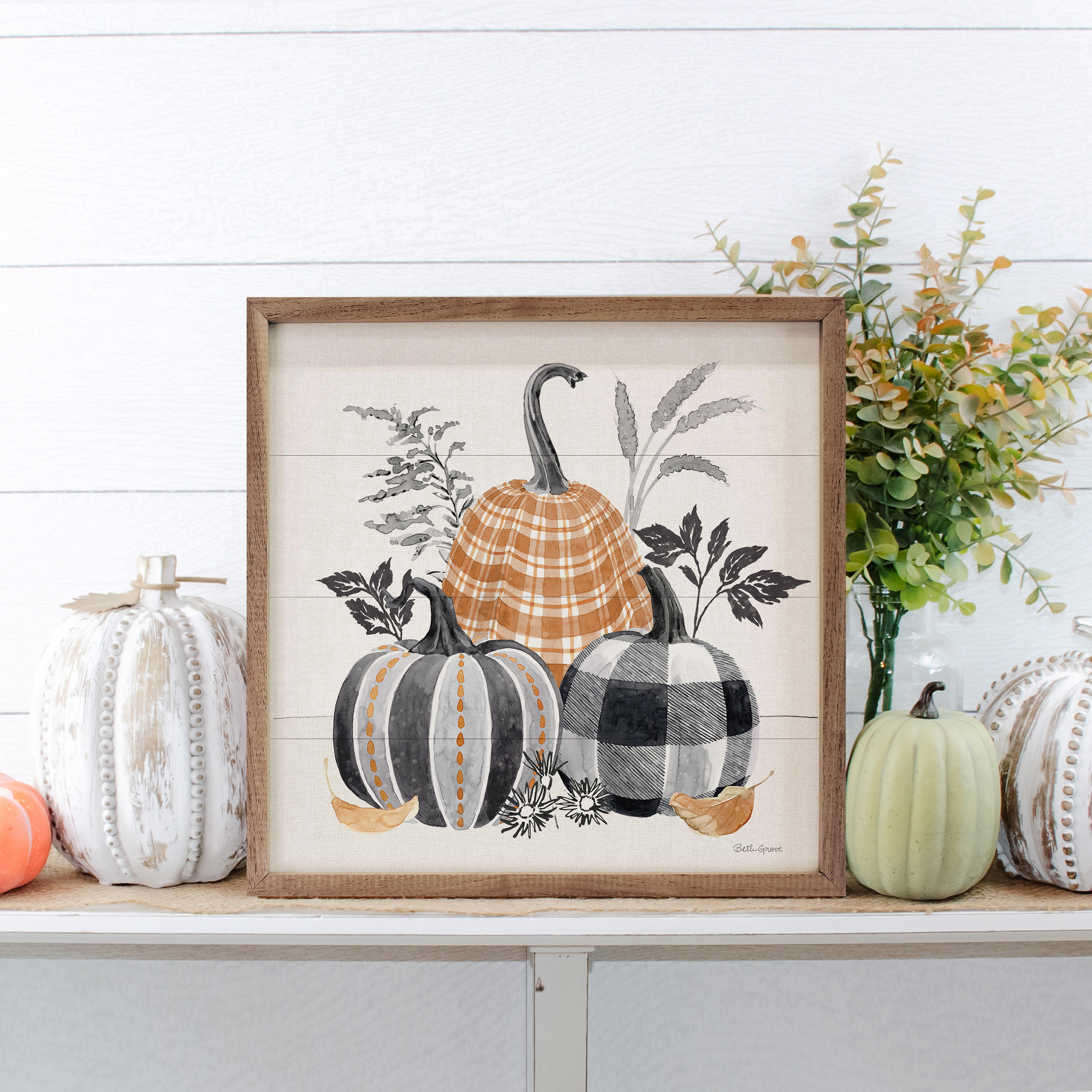 August Grove® Harvest Classics III Pumpkins By Beth Grove | Wayfair