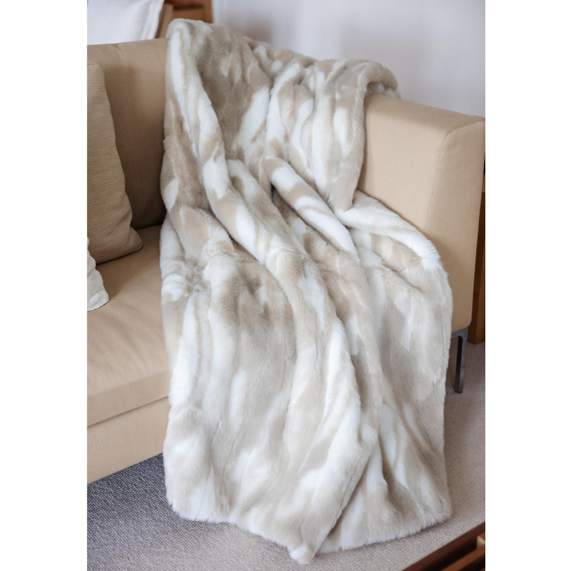 Donna Salyer's Fabulous-Furs Signature Series Faux Fur Throw Winter ...