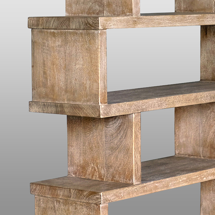 Loon Peak® Chatham Square Geometric Bookcase | Wayfair