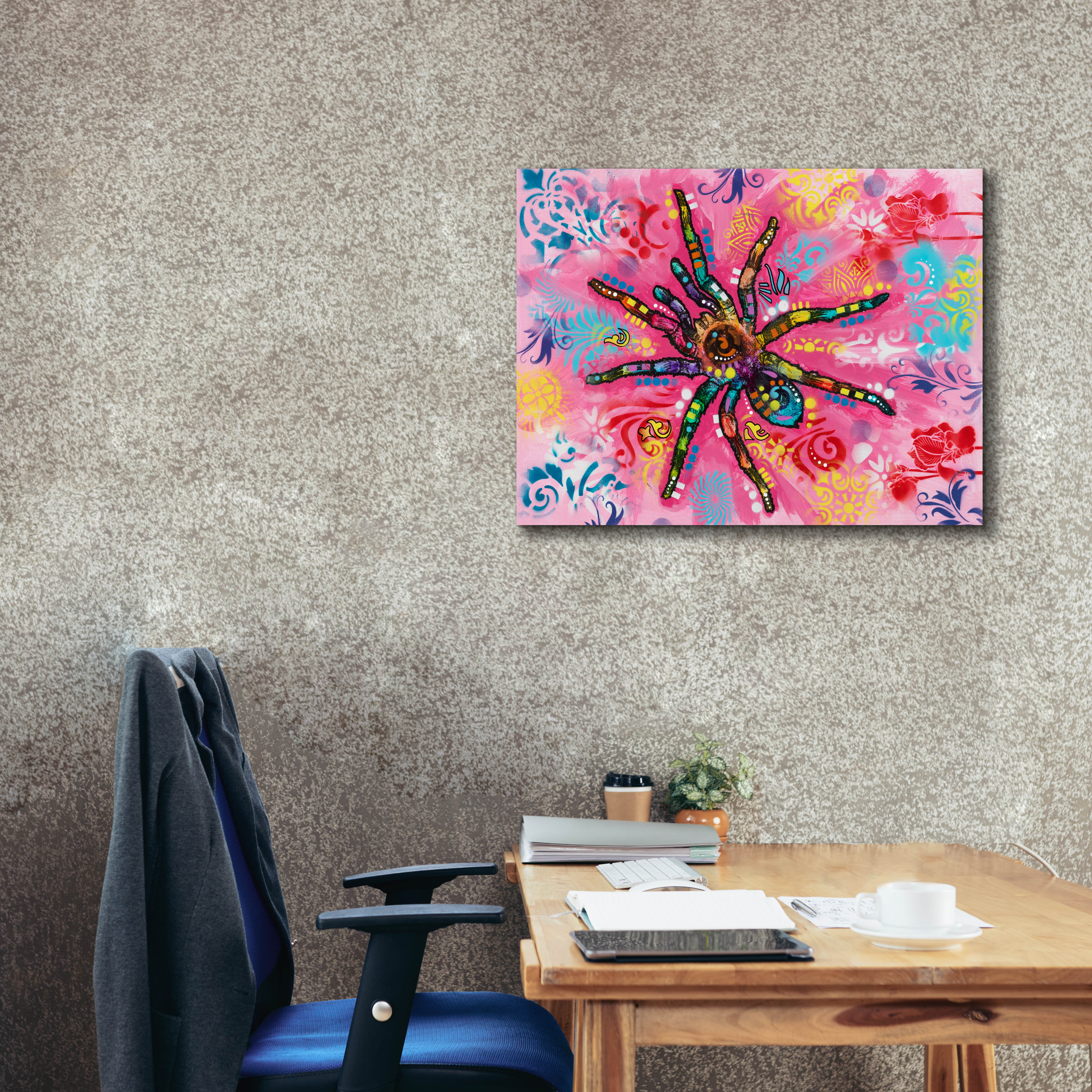 Dakota Fields 'Fuzzy Legs' by Dean Russo Canvas Wall Art, 34" x 26 ...