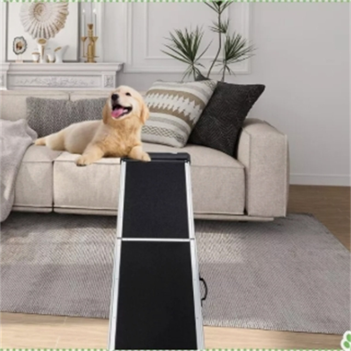 Tucker Murphy Pet™ Aluminum Dog Ramp For Car, Dog Portable Step Ramp ...