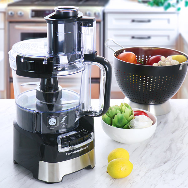 Hamilton Beach Stack & Snap Food Processor And Vegetable Chopper ...