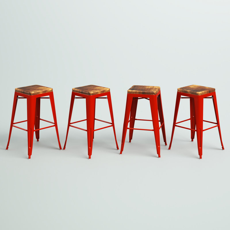 Trent Austin Design® Nesbit Solid Wood Stool & Reviews | Wayfair