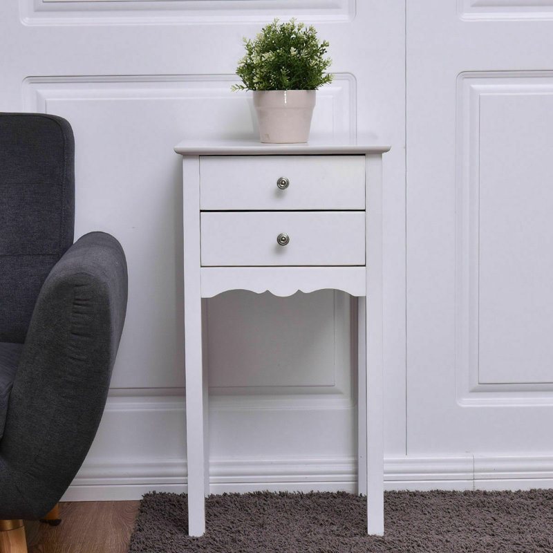 August Grove® Volz Manufactured Wood Nightstand & Reviews | Wayfair