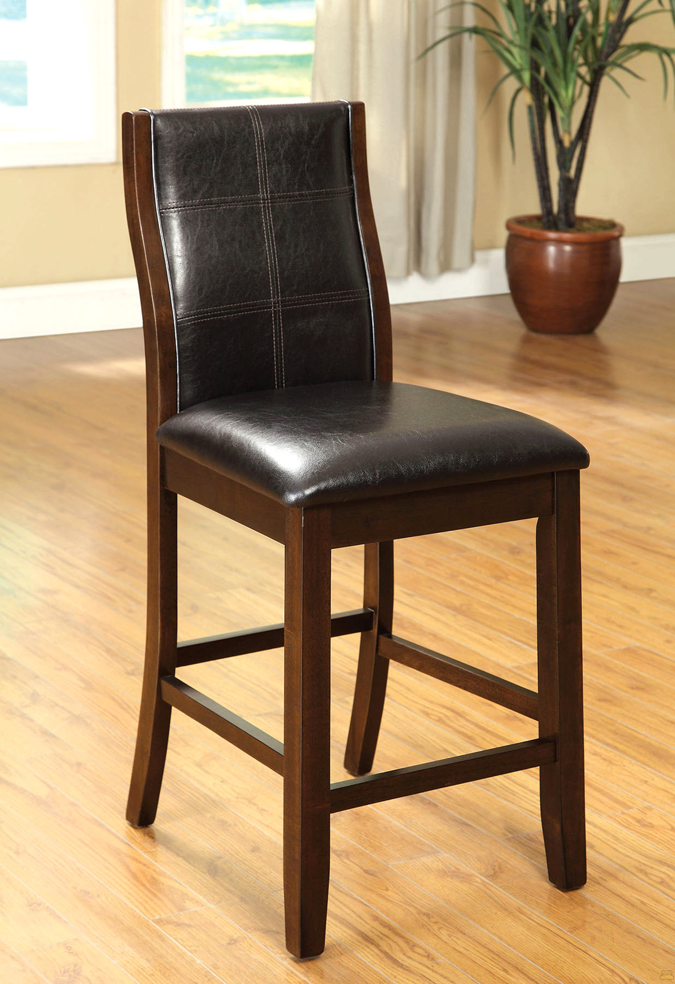 Orren Ellis Counter Height Chairs Set Of 2Pc High Chairs | Wayfair