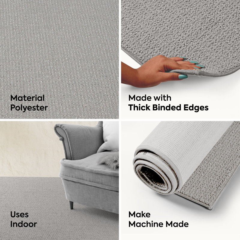 Latitude Run® Iconic Indoor/Outdoor Rug - Gray | Wayfair