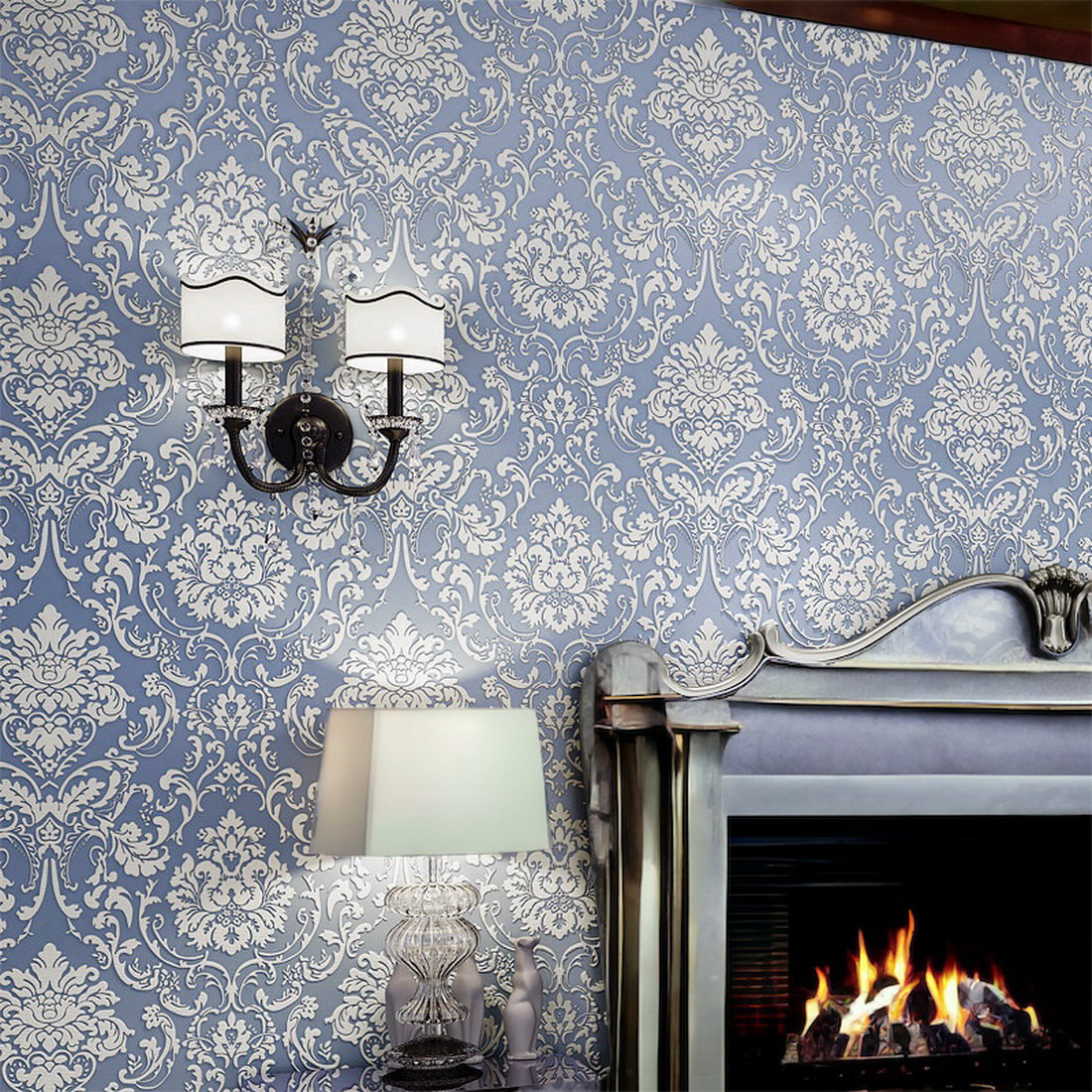 House of Hampton® Rouleau de papier peint floral Harichand - Wayfair Canada