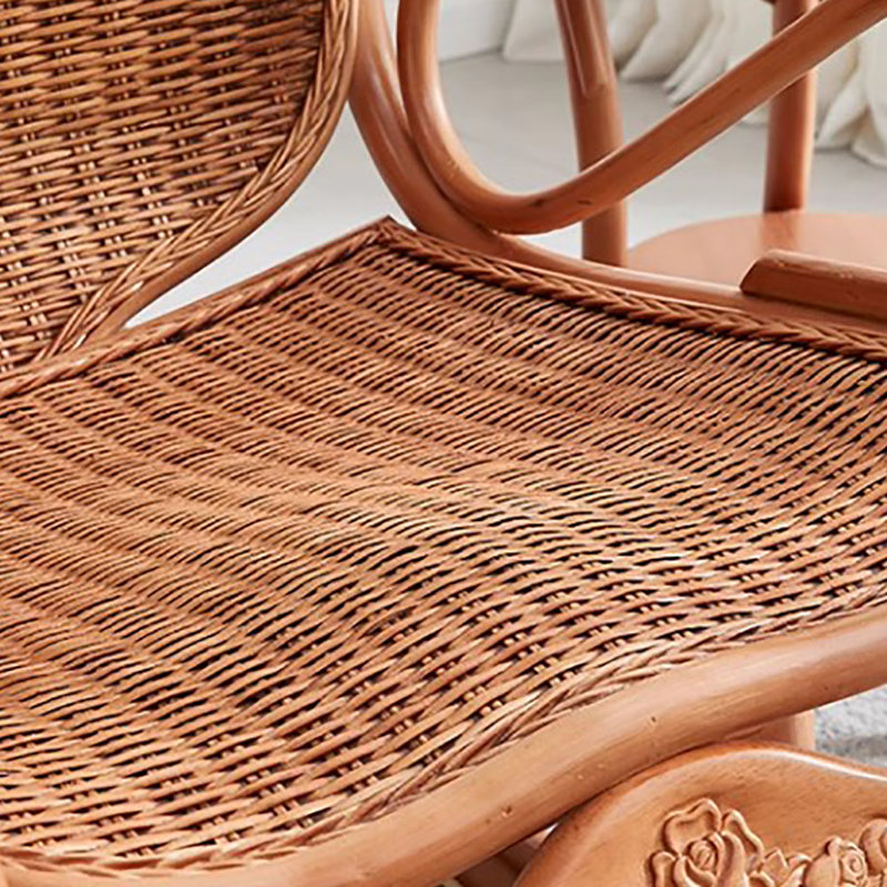 SUPROT Breathable Rattan Rocking Chair Rocking Chair | Wayfair