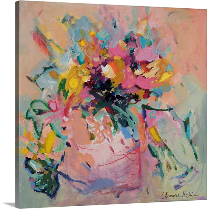 Winston Porter I Cracked The Flower Pot Framed On Canvas by Amira Rahim ...