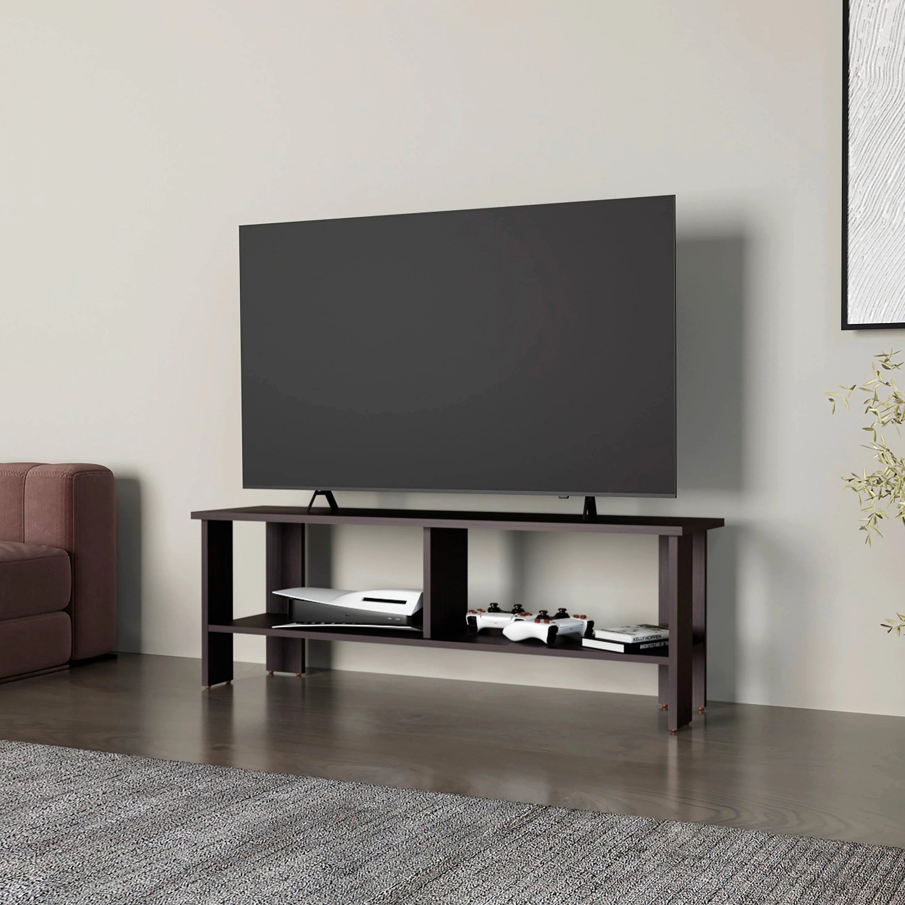 Ebern Designs TV Stand With Open Storage | Wayfair
