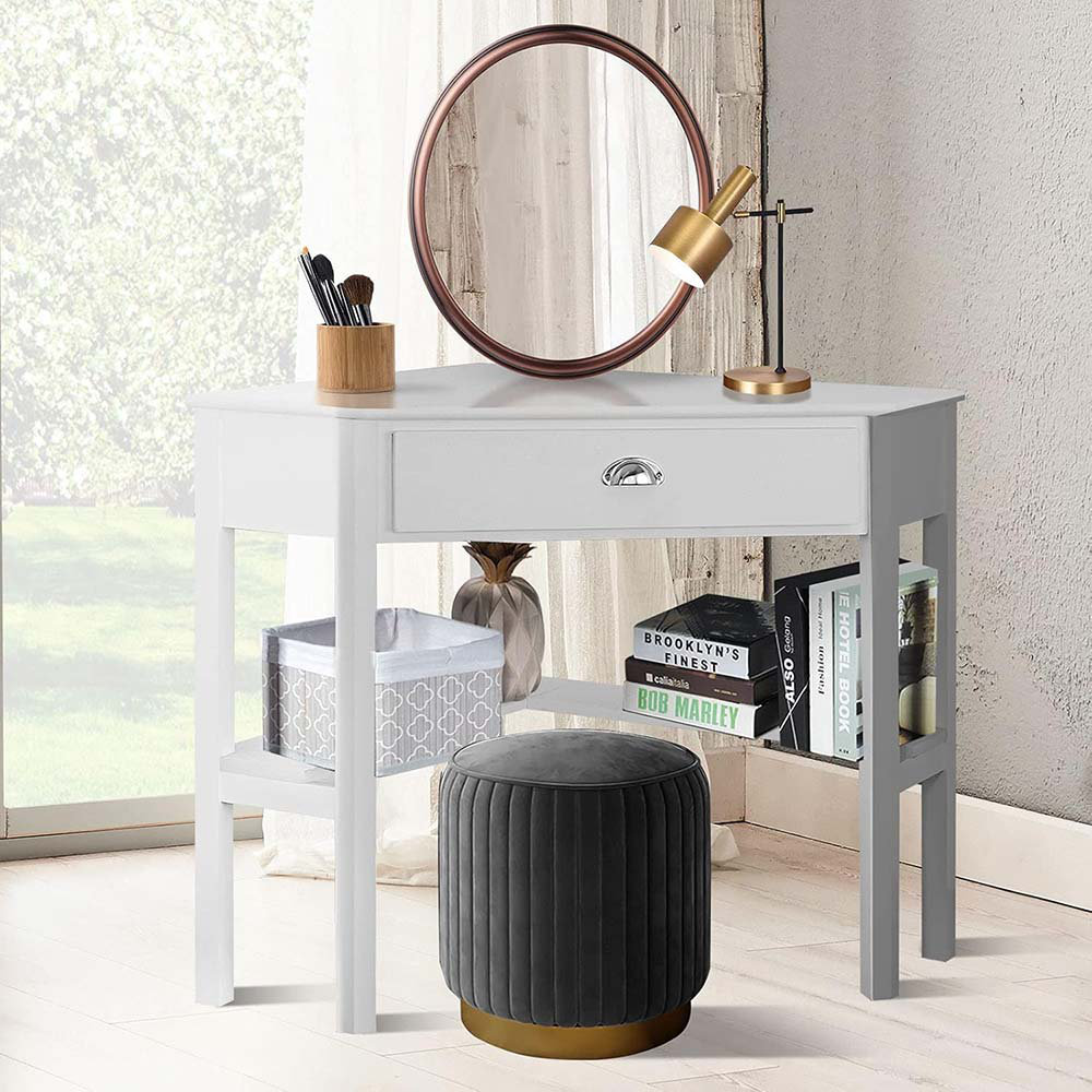 Red Barrel Studio® Corner Desk, Corner Computer Desk With Drawer For ...