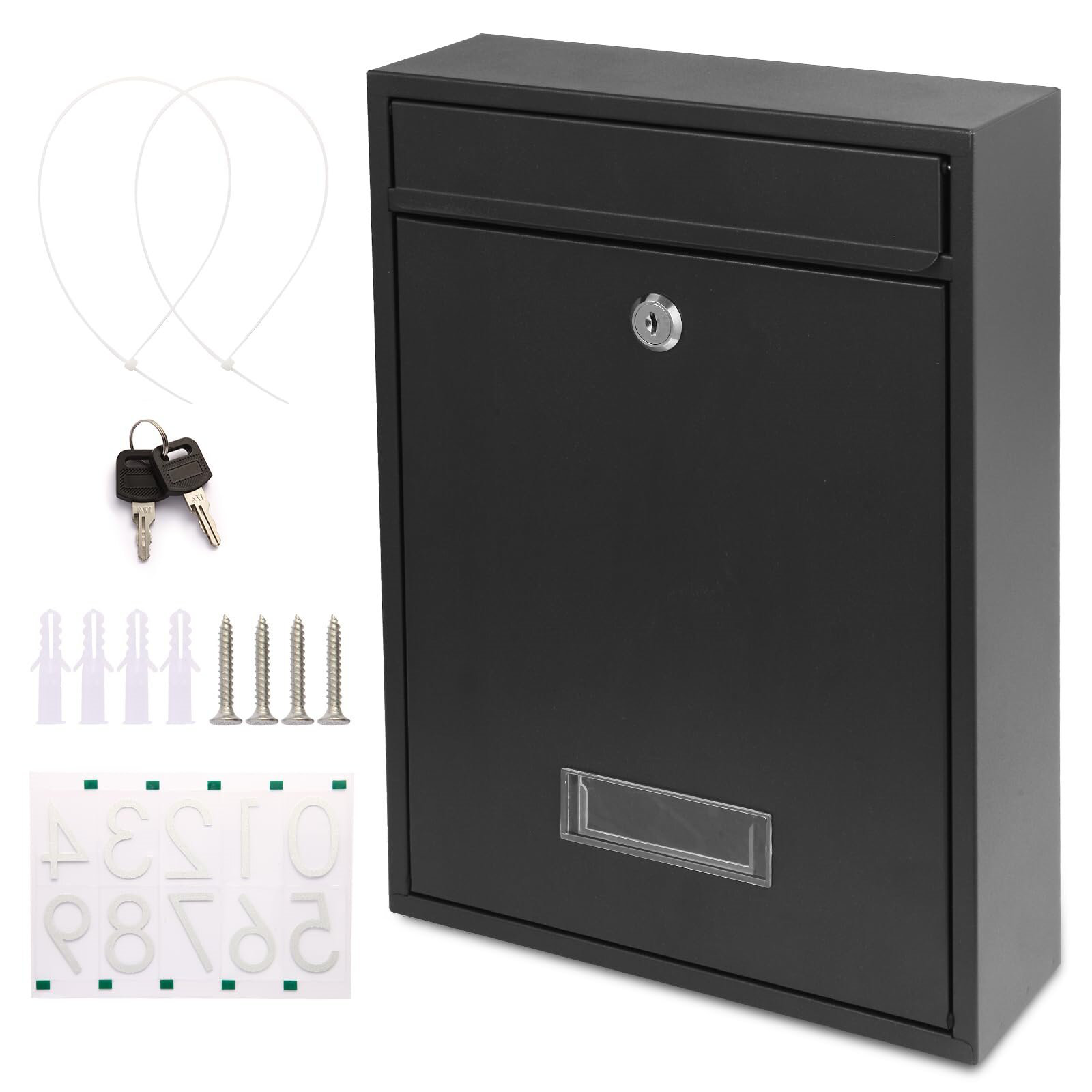 SOOTHOUT Metal Wall Mounted Mailbox | Wayfair