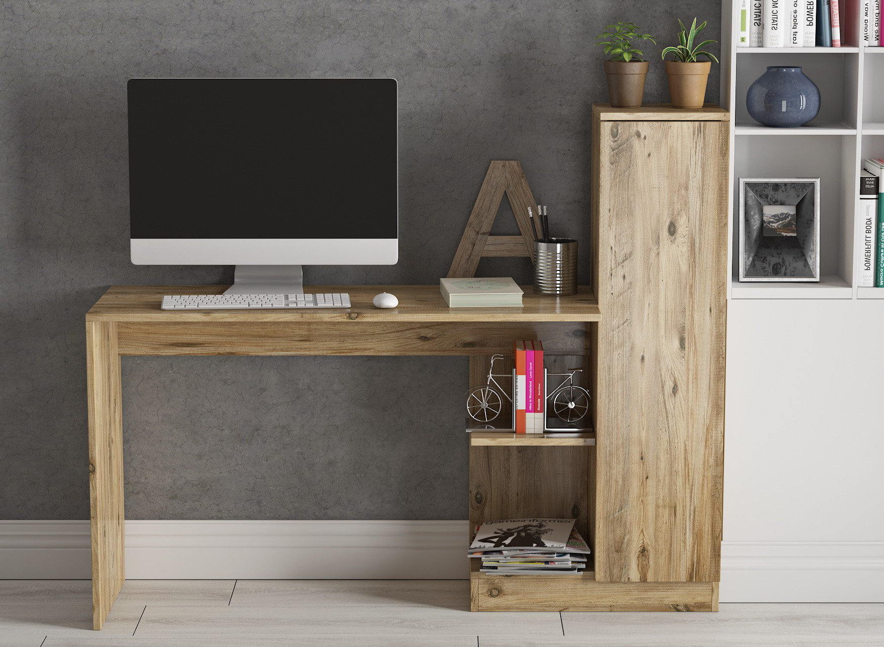 Millwood Pines Study Desk | Wayfair