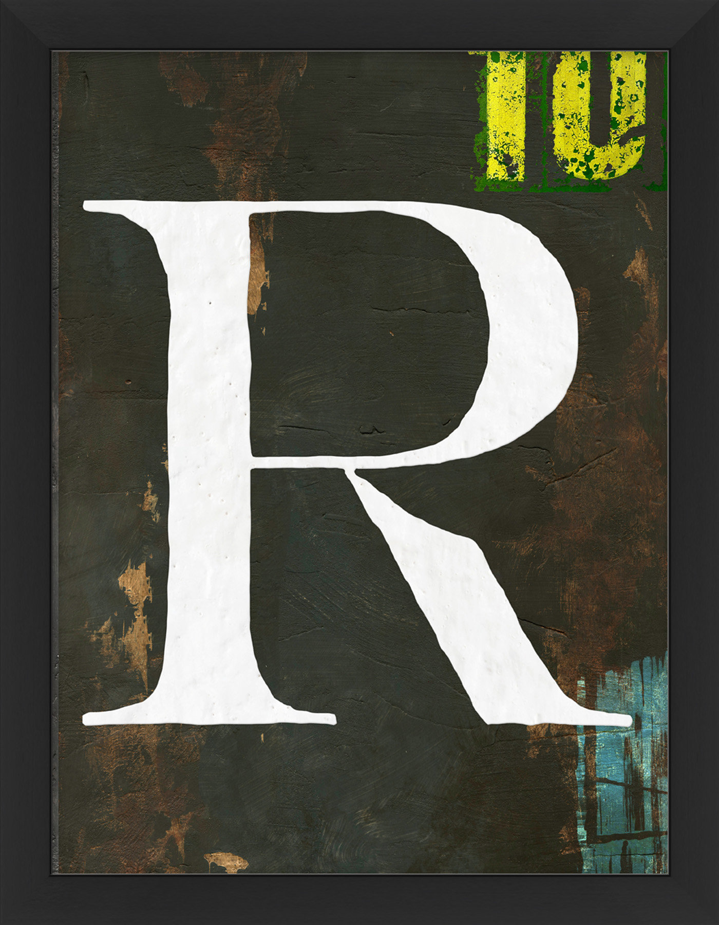 Wendover Art Group Alphabet "R" - Picture Frame Textual Art on Paper ...