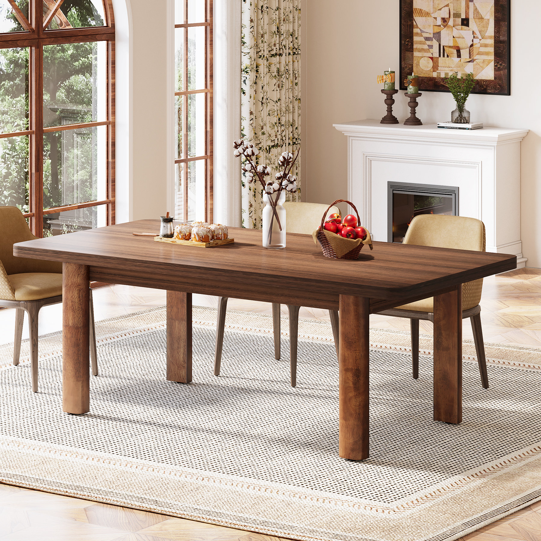 Millwood Pines Demilee Dining Table | Wayfair